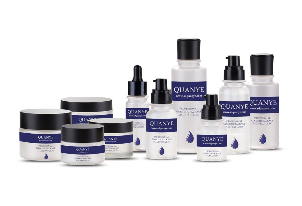 Transparent Frosted Airless Loton Bottle set of QY-NSET-001 for Skin ...